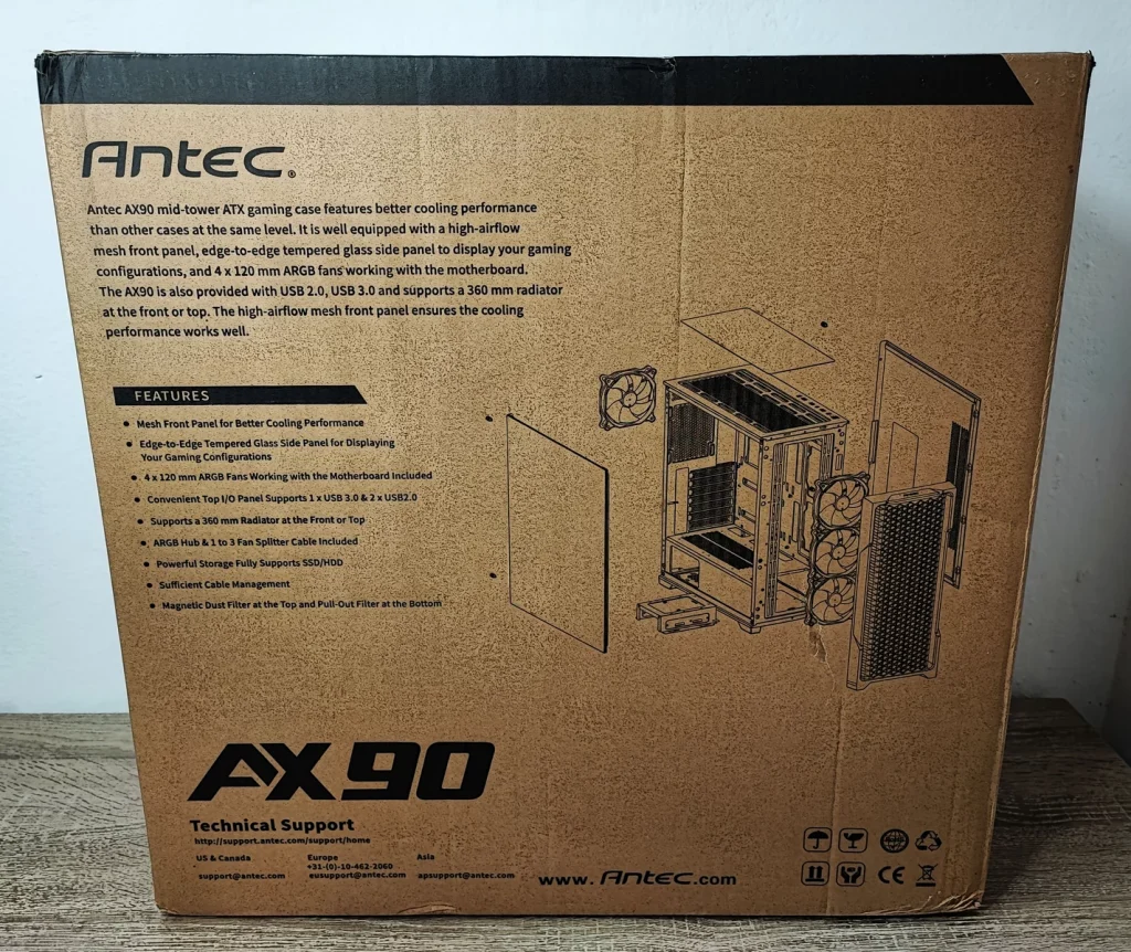 Review Antec AX90