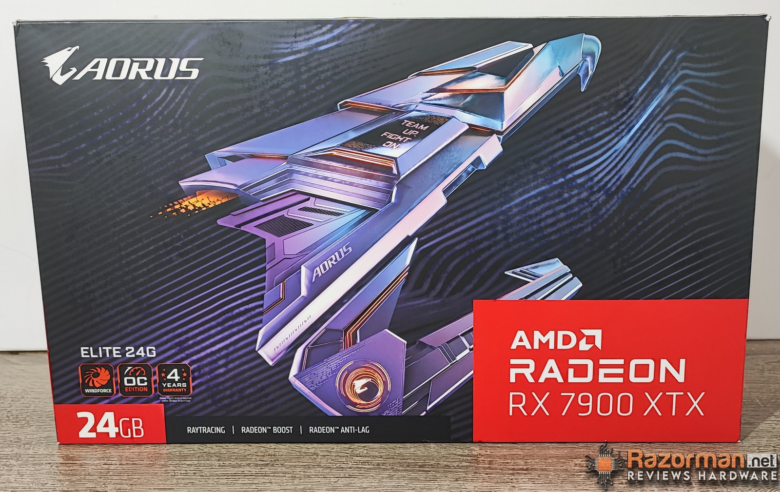 Review AORUS RX 7900 XTX ELITE 24G