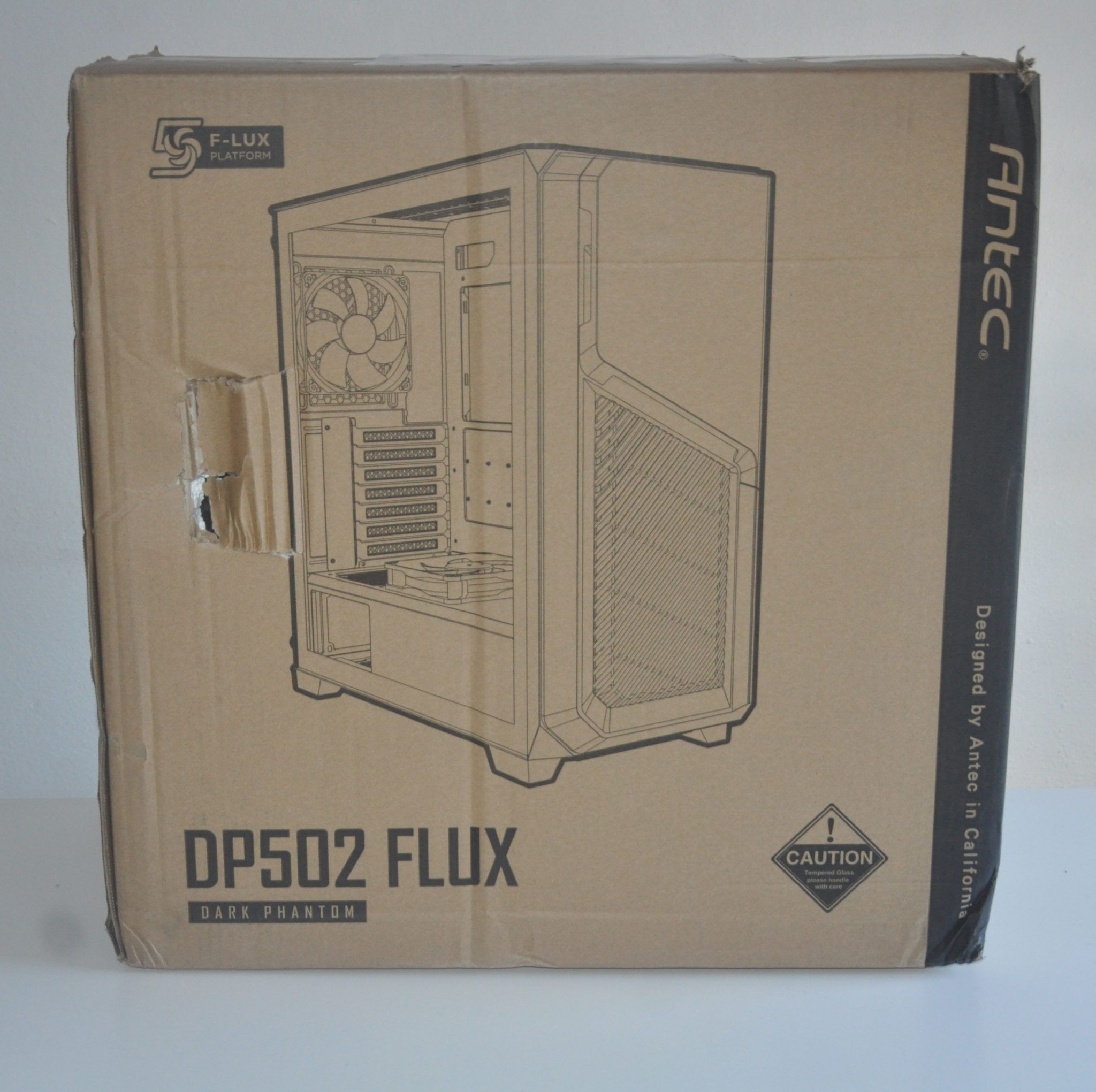 Review Antec DP502 FLUX