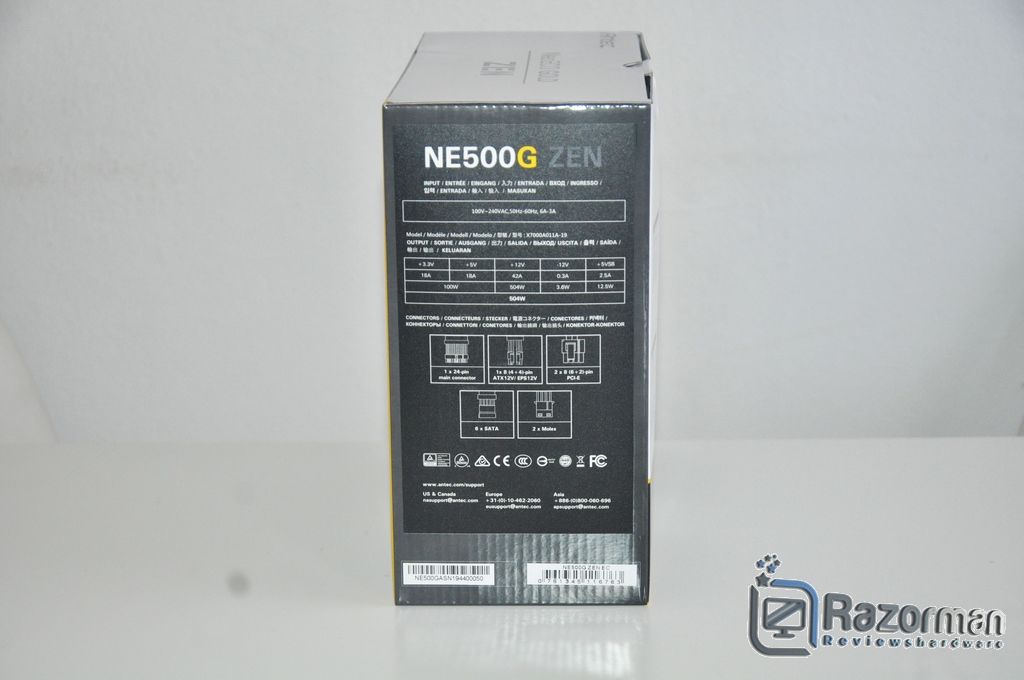 Review Antec Neo ECO GOLD ZEN 500W