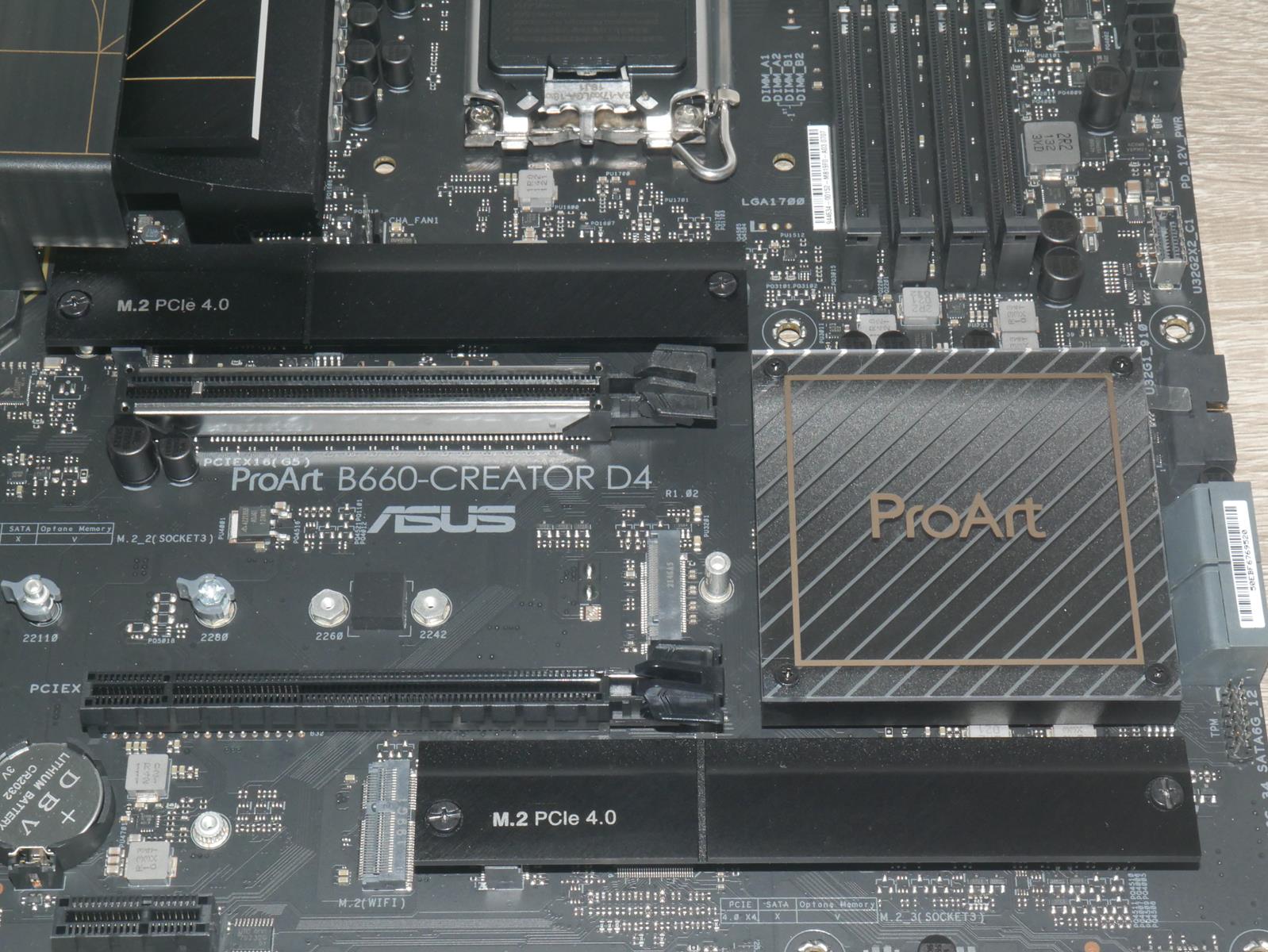 Review ASUS ProArt B660-CREATOR D4