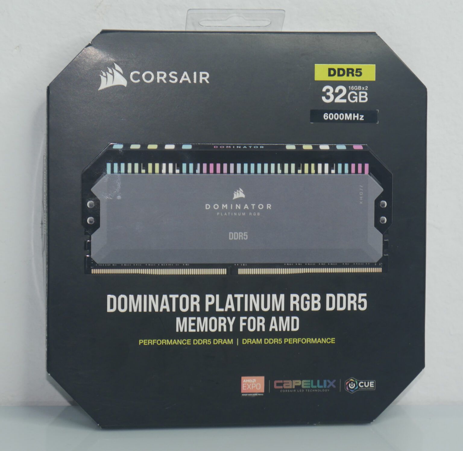 Review Corsair Dominator Platinum RGB DDR5 AMD EXPO