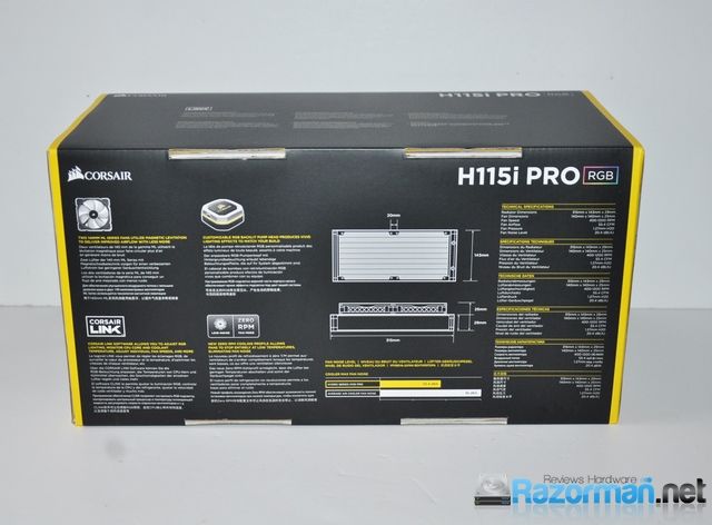 Review Corsair H115i PRO