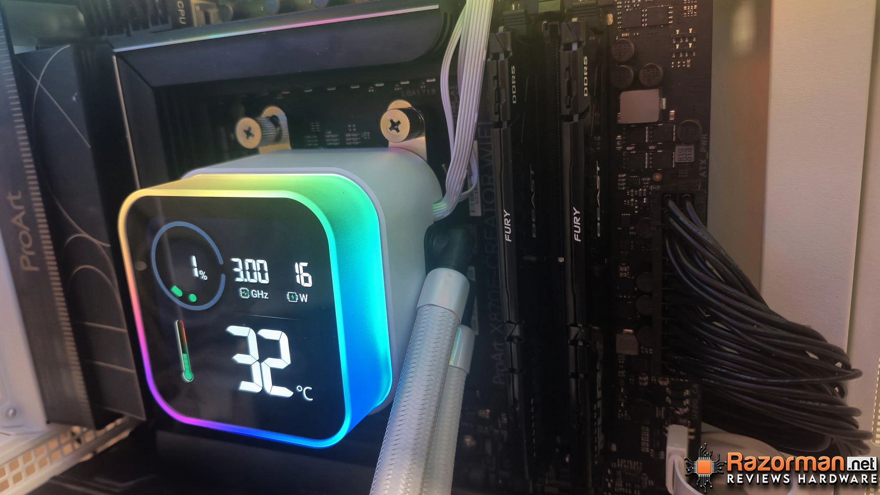 DeepCool LQ360 WH review en Español