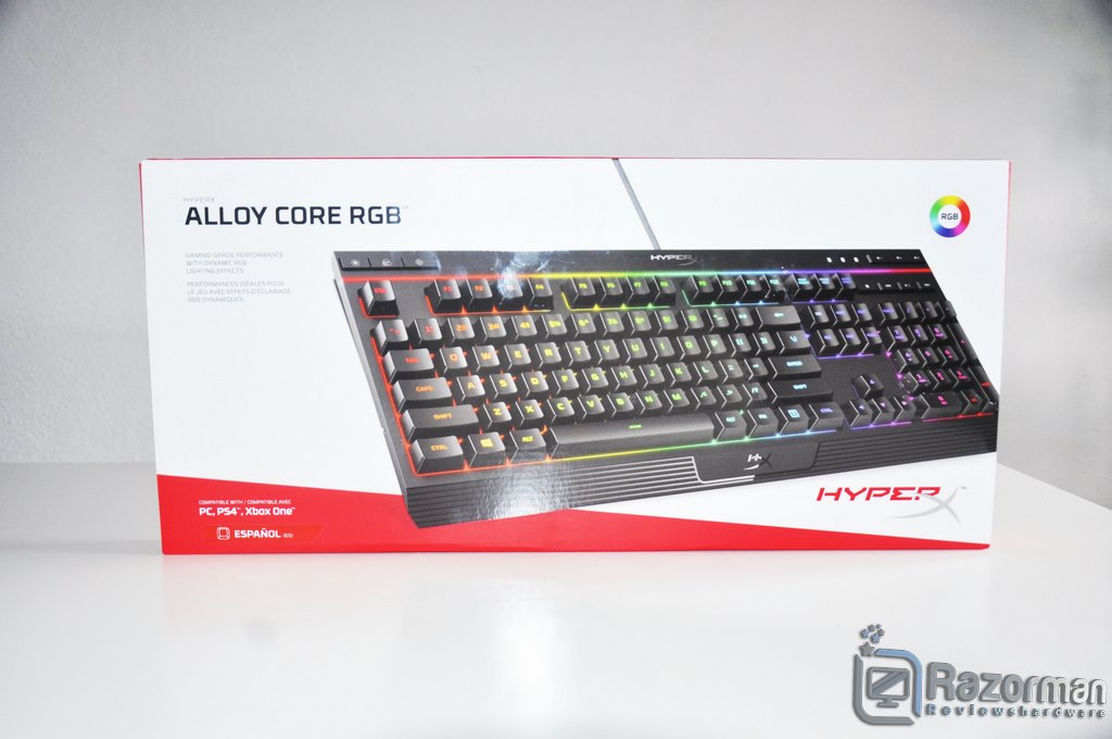 Review Hyperx Alloy Core RGB
