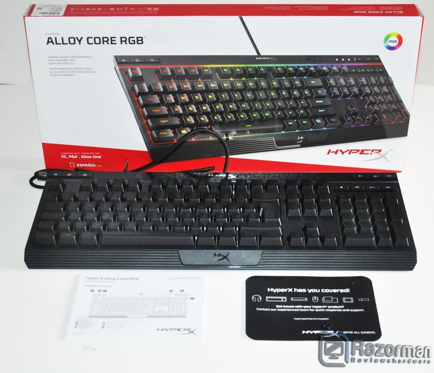 Review Hyperx Alloy Core RGB