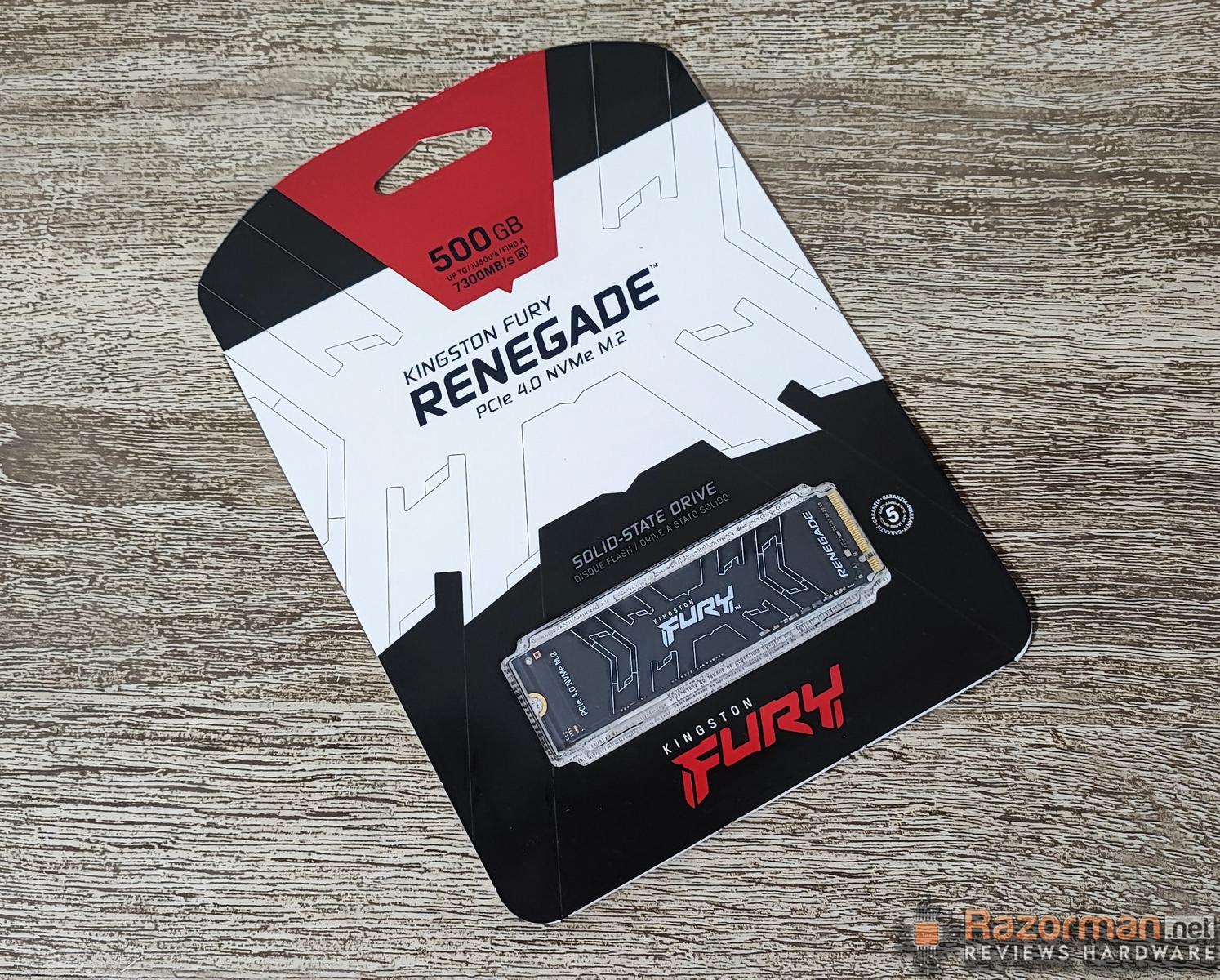Review KINGSTON FURY RENEGADE PCIe 4.0 500GB