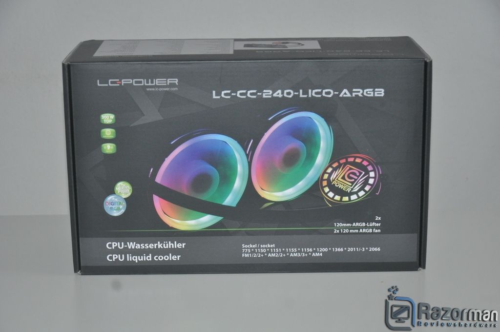 Review LC Power LC-CC-240-LiCo-ARGB