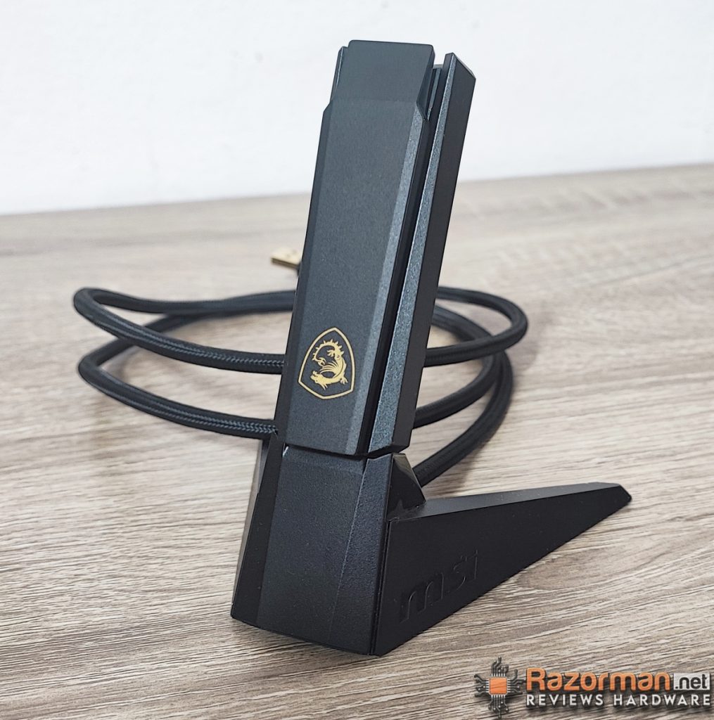 Review MSI AXE5400 WiFi USB Adapter