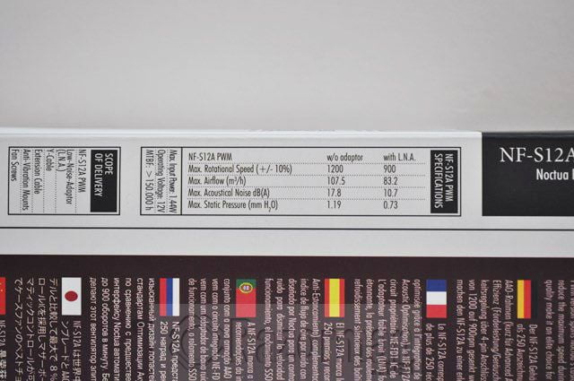 Review Noctua NF-S12A - ULN, FLX, PWM