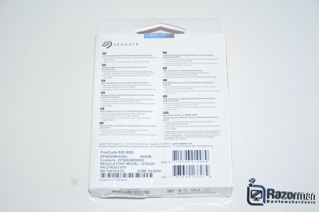 Review Seagate Firecuda 520 500 GB