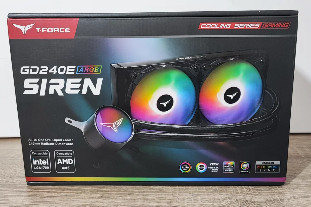 Review T-Force GD240E ARGB SIREN
