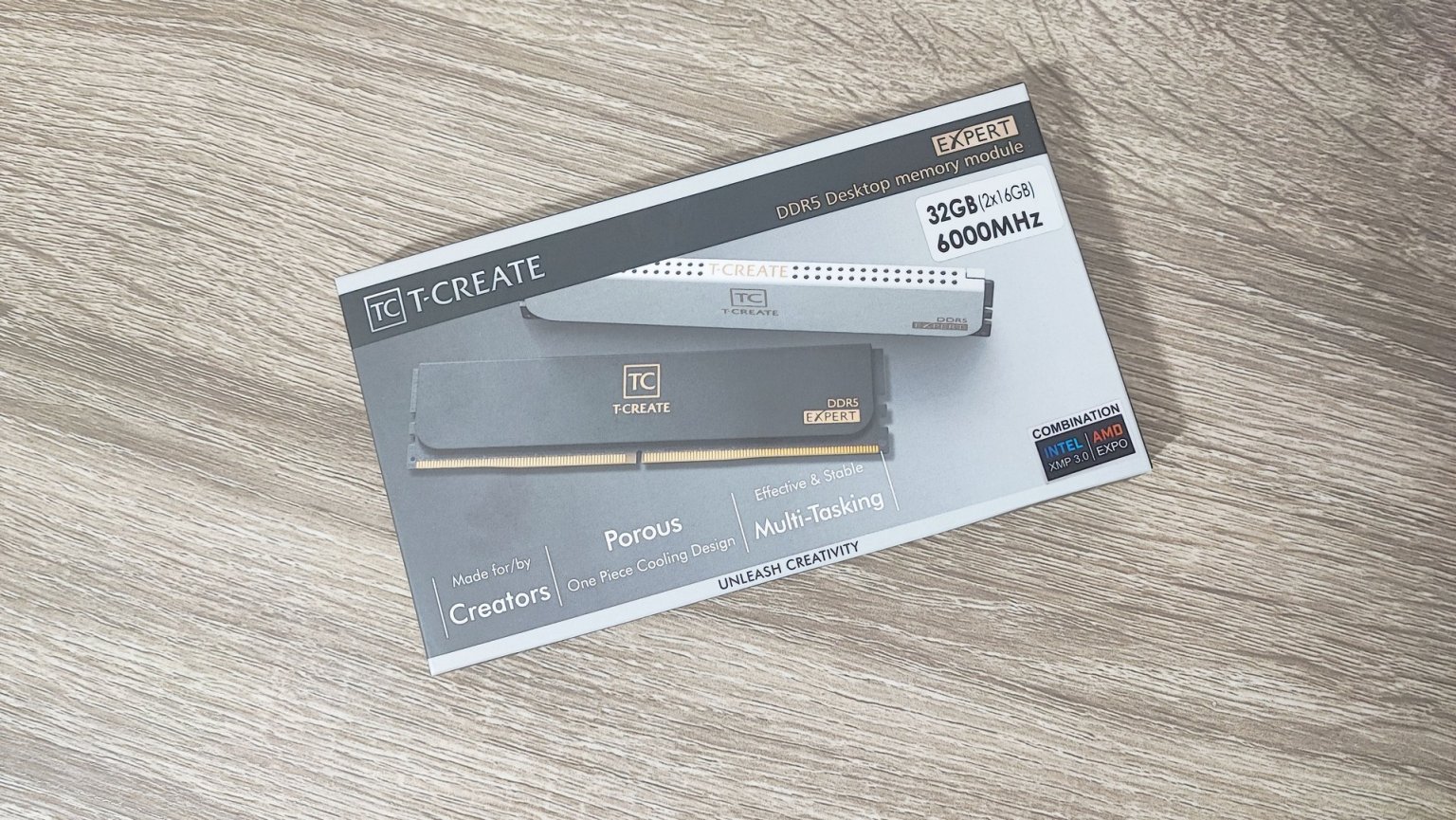 Review TeamGroup T-Create EXPERT DDR5 6000 Mhz