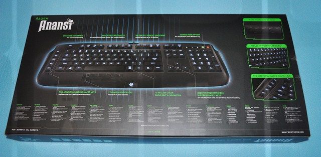 Review teclado Razer Anansi