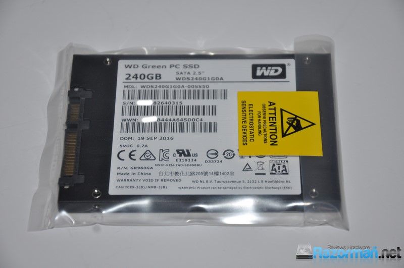 Review WD Green SSD 240 GB