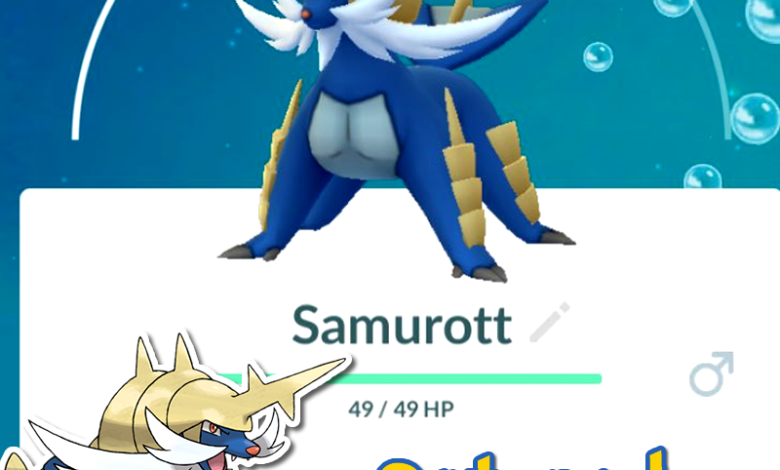 Samurott: el Pokémon Guerrero de tipo agua