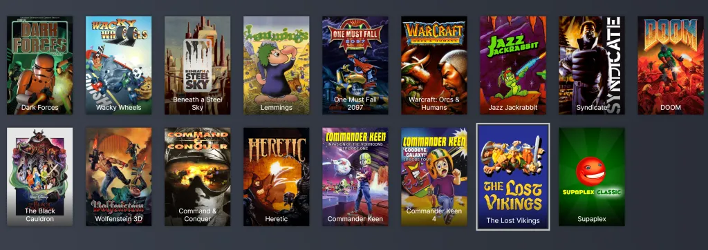 DOS_Deck: una nueva forma de jugar juegos clásicos de DOS
