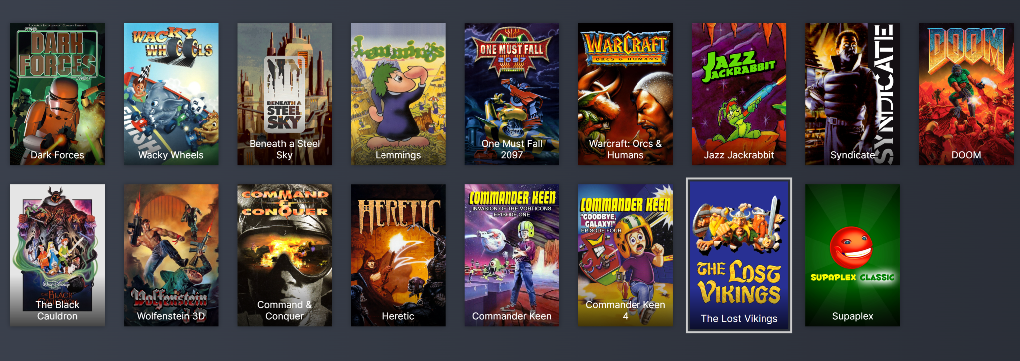 DOS_Deck: una nueva forma de jugar juegos clásicos de DOS