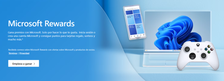 Microsoft Rewards: Gana recompensas por hacer lo que haces