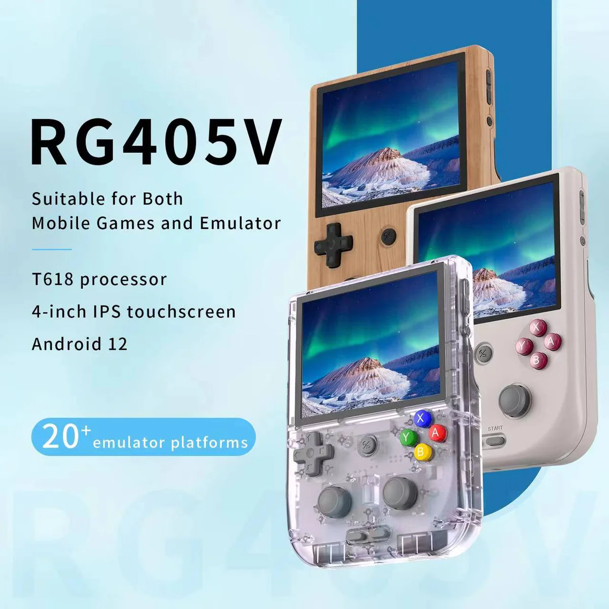 Anbernic RG405V: una consola retro portátil con Android 12