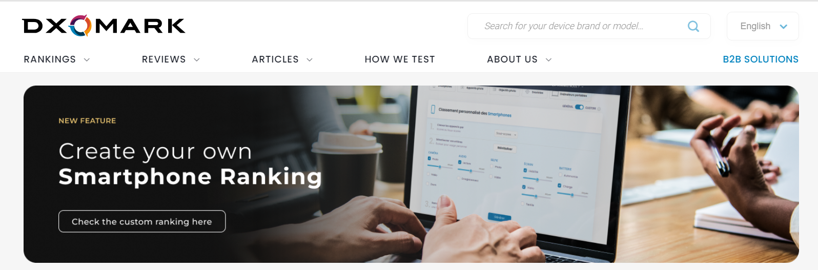 DxOMark Ranking: ¿Qué es y cómo funciona?