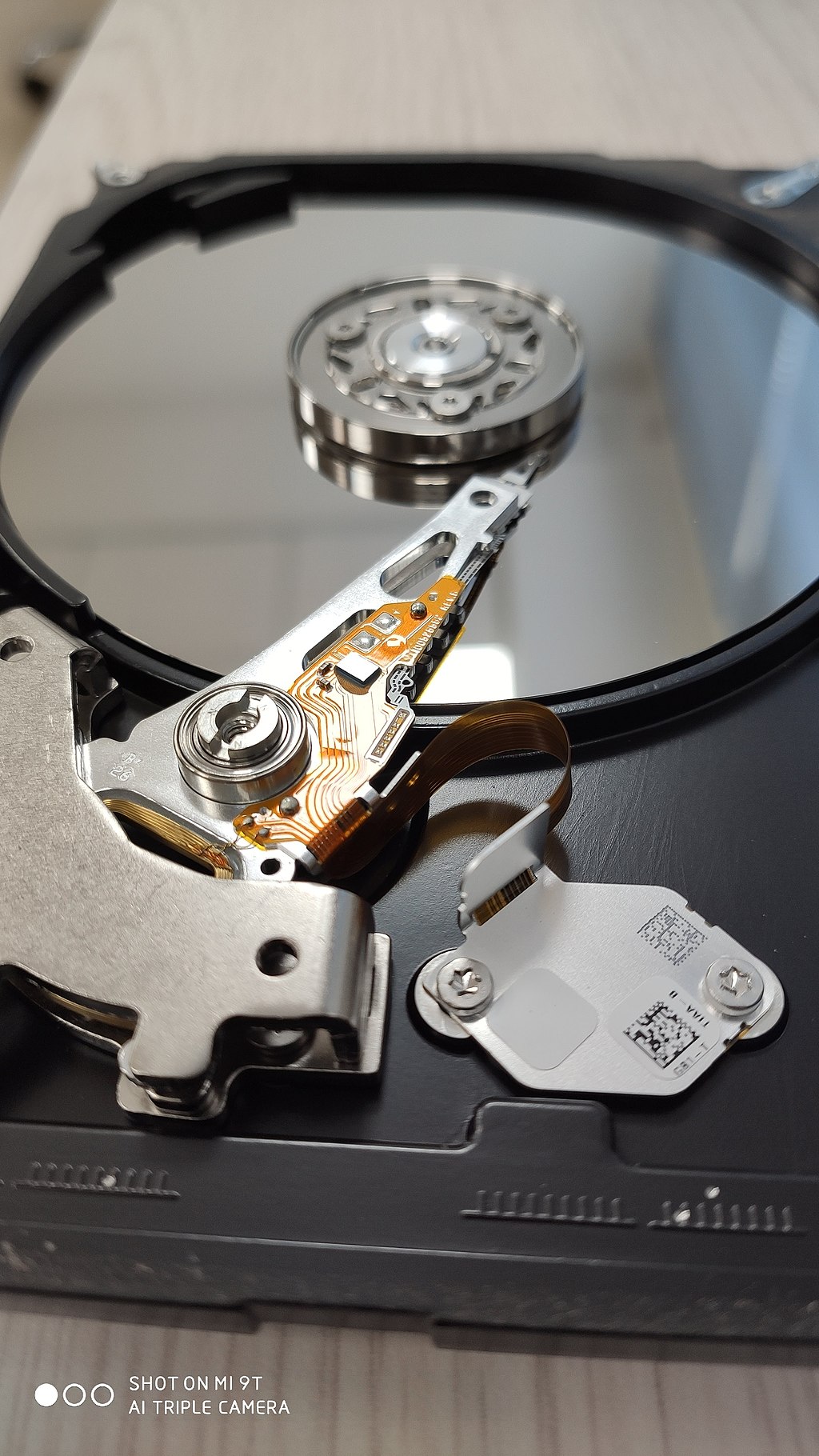 Partes de un disco duro