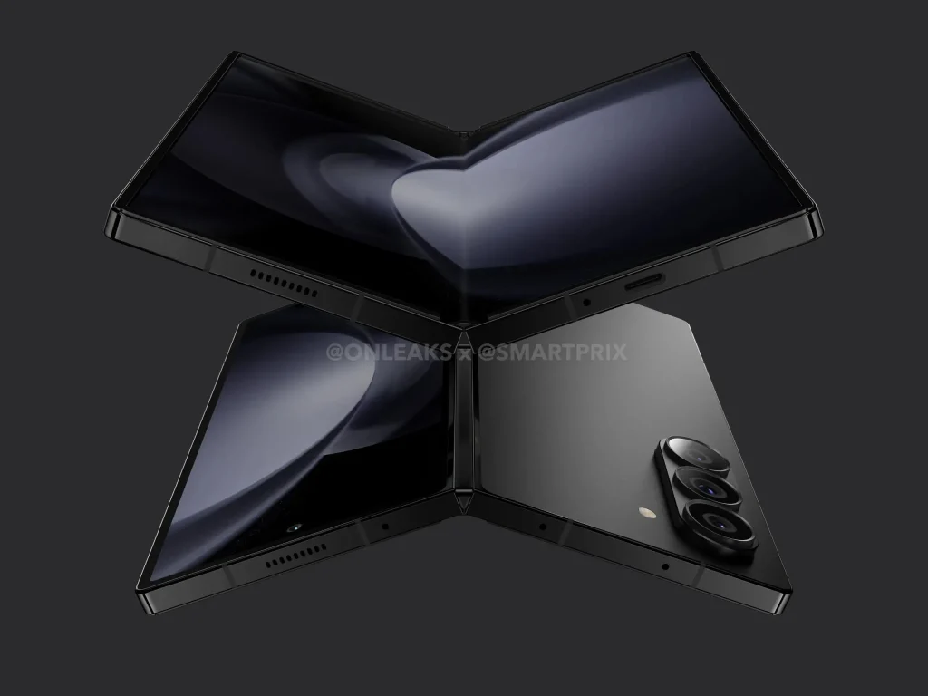 Se filtran renders del Samsung Galaxy Z Fold 6: un diseño más ancho y ...