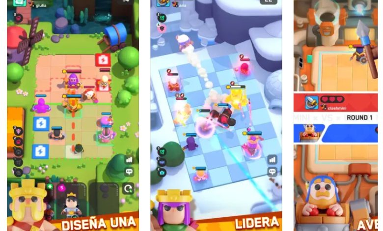 Clash Mini: ¡La batalla en miniatura llega a iOS!