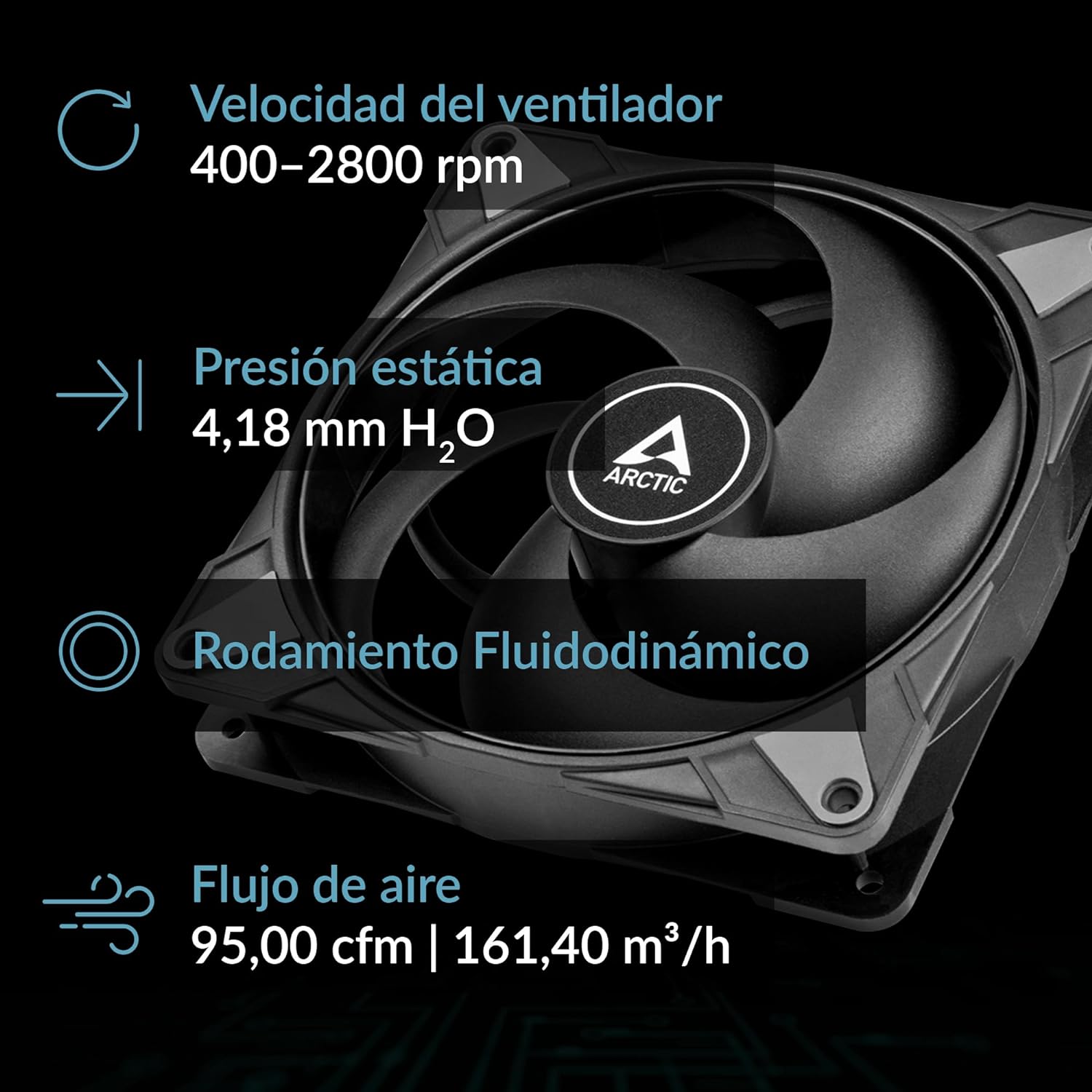 Arctic P14 Max: Máximo rendimiento en 140mm
