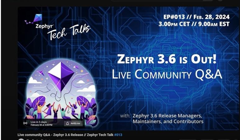 Zephyr OS: Un sistema operativo diseñado para la seguridad y la eficiencia