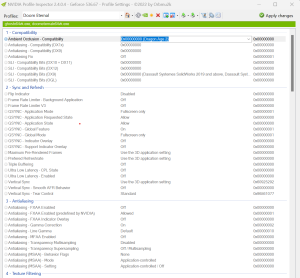 Mejora el rendimiento de tus juegos con Nvidia Profile Inspector
