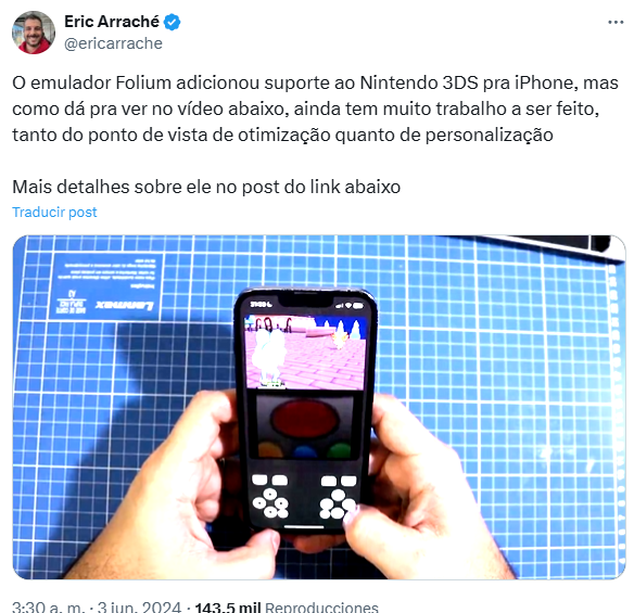 Folium, el emulador para iPhone de Nintendo 3DS ya en la App Store