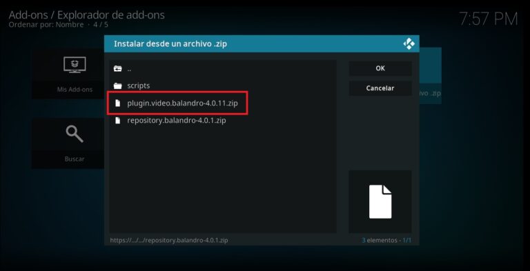¿Cómo instalar el addon Balandro? Guía paso a paso