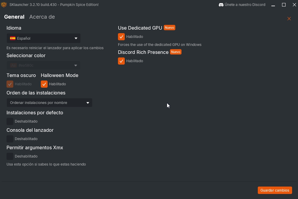 SKlauncher: Un lanzador alternativo para Minecraft