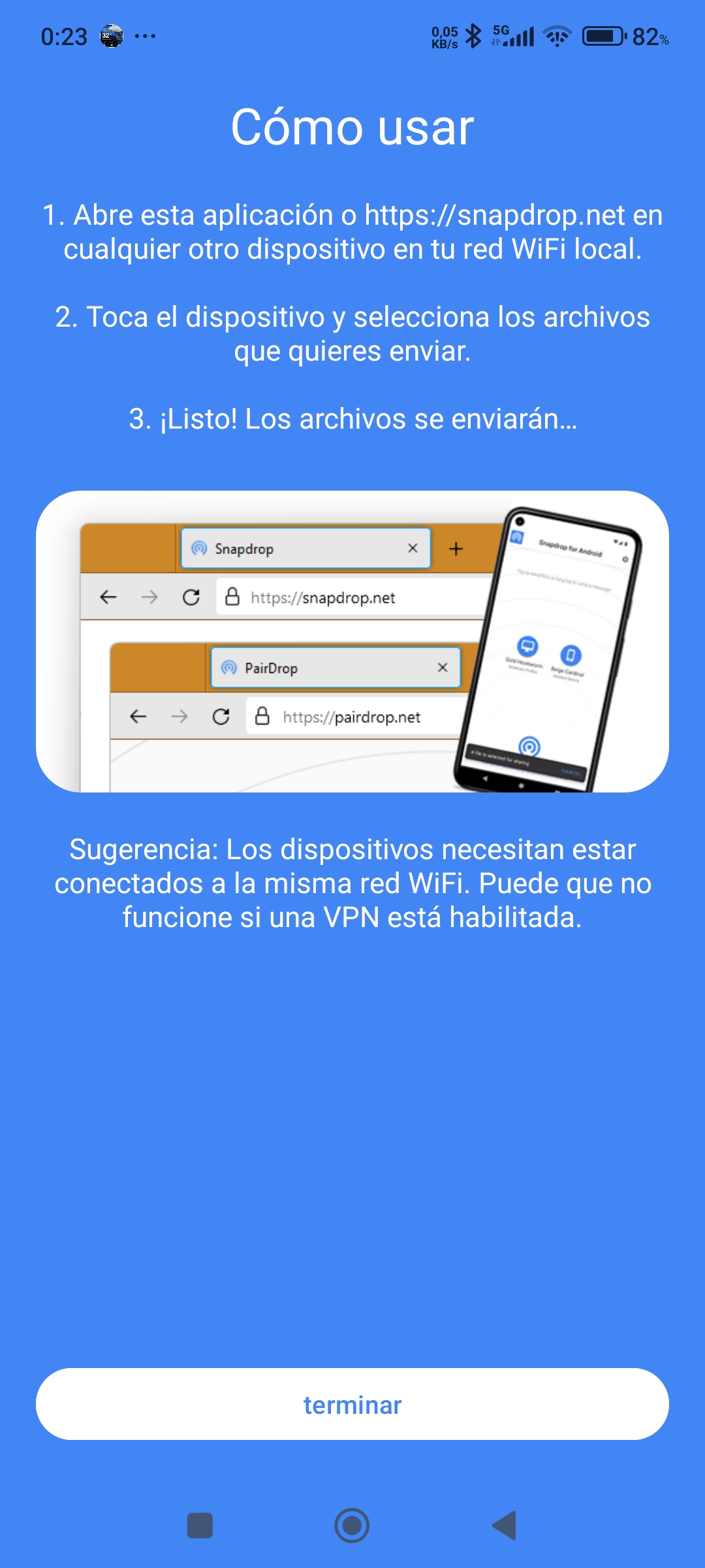 Snapdrop: La solución sencilla para transferir archivos entre dispositivos