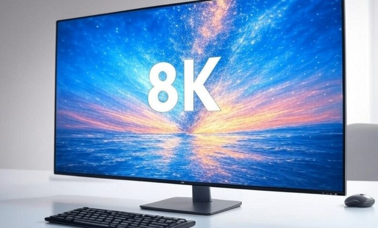 Monitores 8K en 2025: ¿Vale la pena para gaming y trabajo?