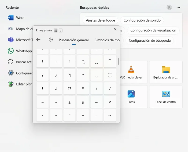 Símbolo de diámetro en el teclado: Windows, Mac y móvil