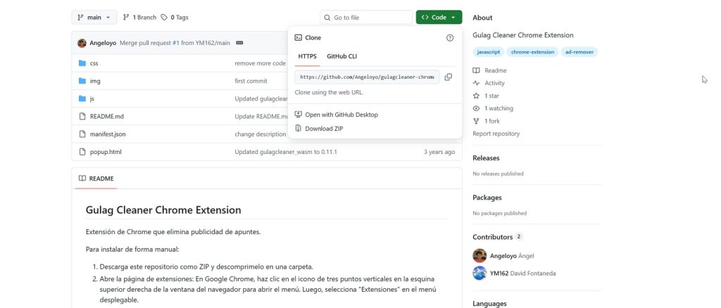 Gulag Cleaner extensión para Chrome: cómo instalarla y usarla paso a paso