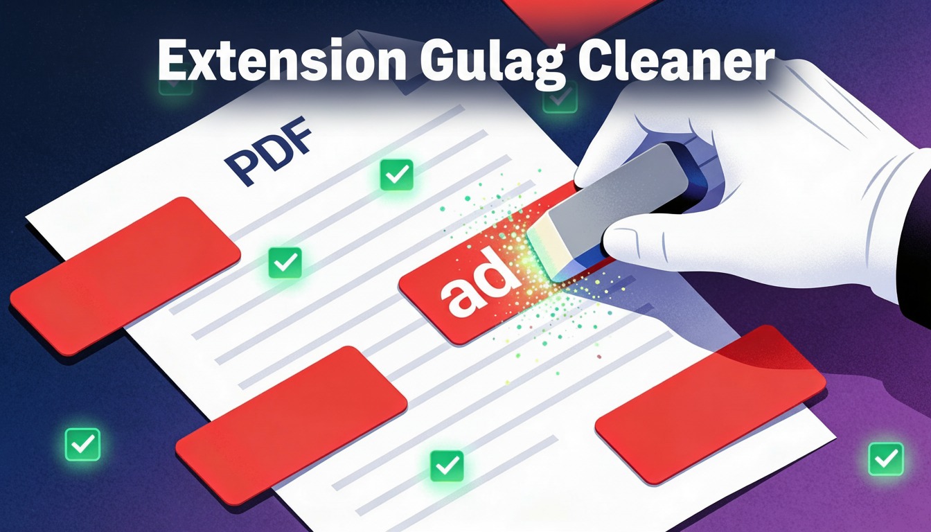 Gulag Cleaner extensión para Chrome: cómo instalarla y usarla paso a paso