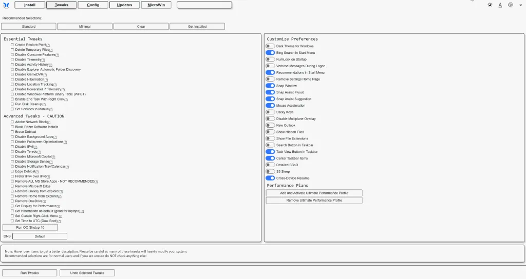 Chris Titus Tech WinUtil: El "script" que elimina todo el bloatware de ...